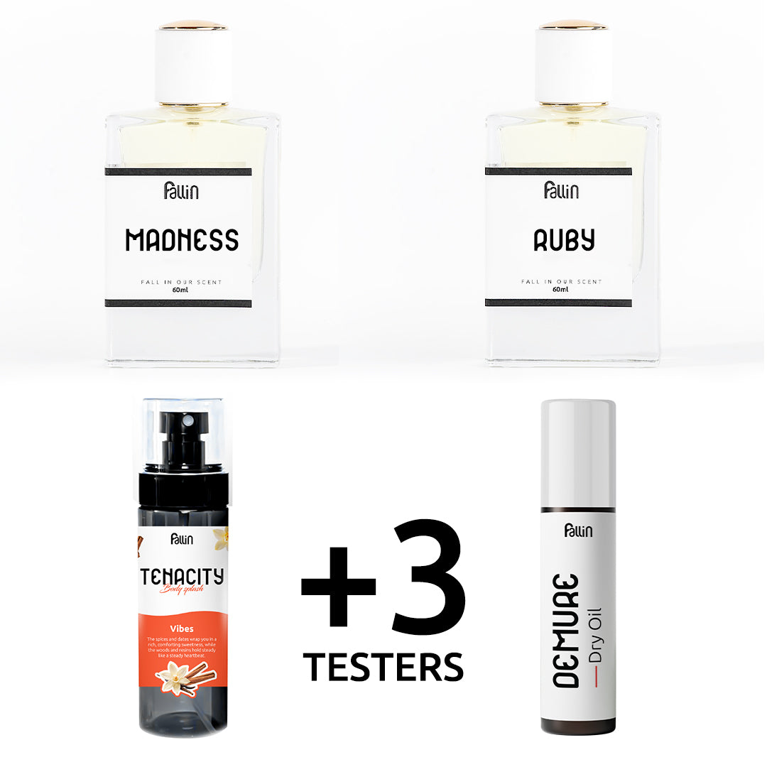 Own the Room (Madness 60ml + Ruby 60ml + Tenacity BS 125ml + Demure Dr ...